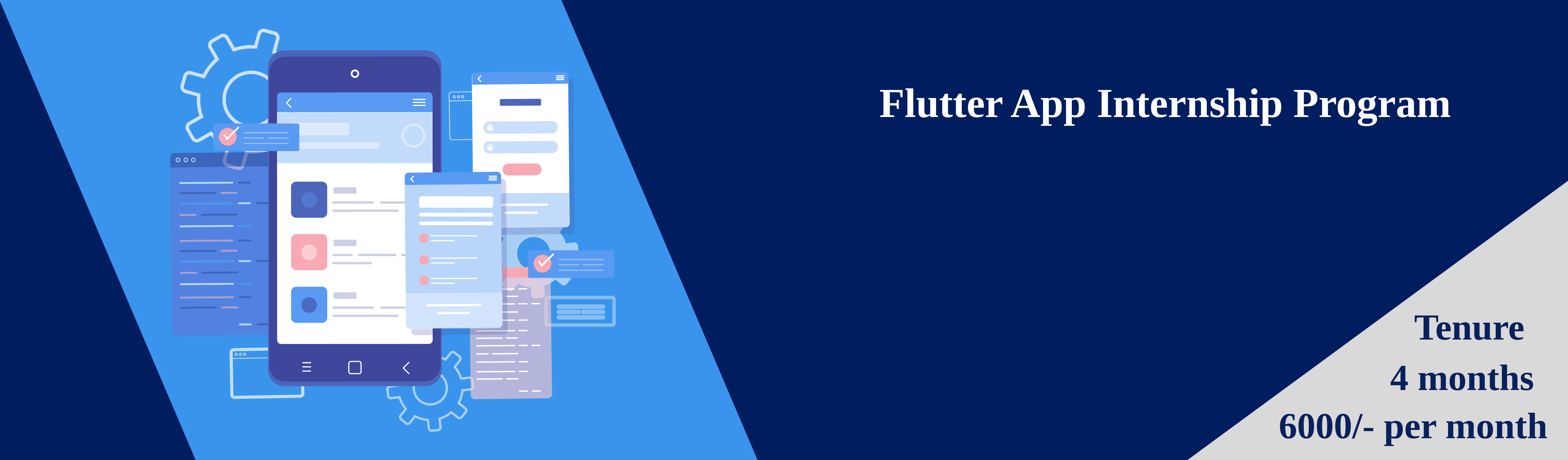 Flutter App Development Internship program in Kakinada, Andhra Pradesh